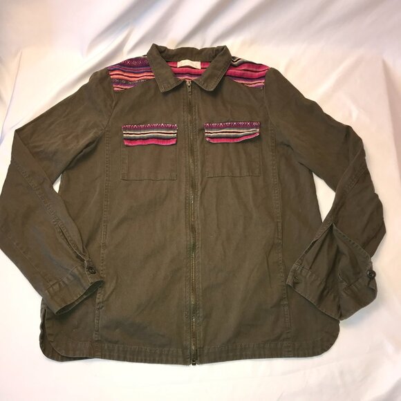 Altar'd State | Jackets & Coats | Alterd State Womens Green Denim ...